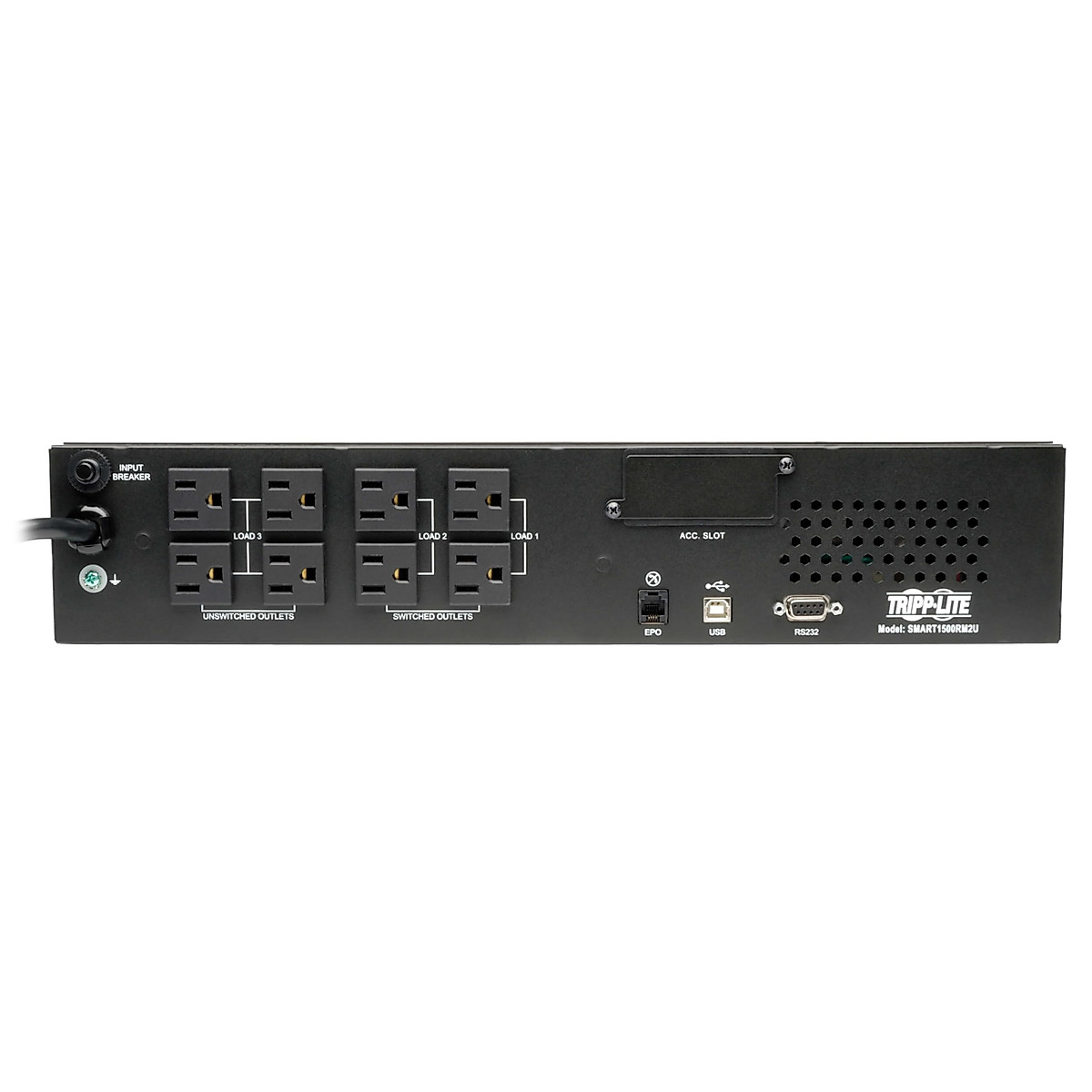 Tripp Lite 1500VA Smart UPS Back Up, Sine Wave, 1350W Line-Interactive, 2U Rackmount, LCD, USB, DB9, 2 & 3 Year Warranties, $250,000 Insurance (SMART1500RM2U)