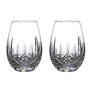 Waterford Lismore Nouveau Stemless Wine Deep Red, Set of 2
