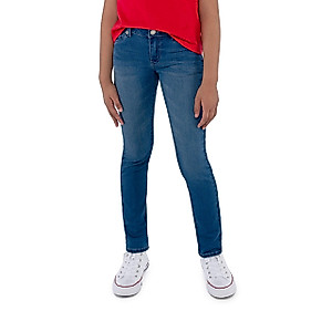 Levi's Girls' 711 Skinny Fit Jeans , Blue Winds, 14
