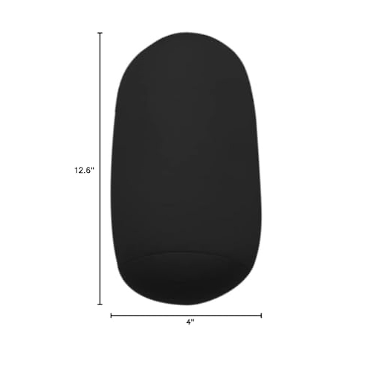 HAKUNA Microbead Bolster Tube Pillow,Round Neck Pillow Roll Cervical Support Pillows,Back Head Neck Support Sleeping Throw Pillows Leg Spacer for Travel Home Sofa Bed