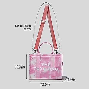 The Tote Bag for Women, Work Tote Bags for Women, Birthday Gifts for Women, Handbags for Women (Pink)