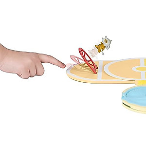 Pokémon Carry CASE Battle Desert PLAYSET - Portable Transforming Playset with Action Features and 2-inch Pikachu Battle Figure