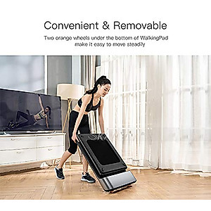 Walking Pad Foldable Aerobic Sport Fitness Equipment Footstep Induction Speed Control Space Walk Machine