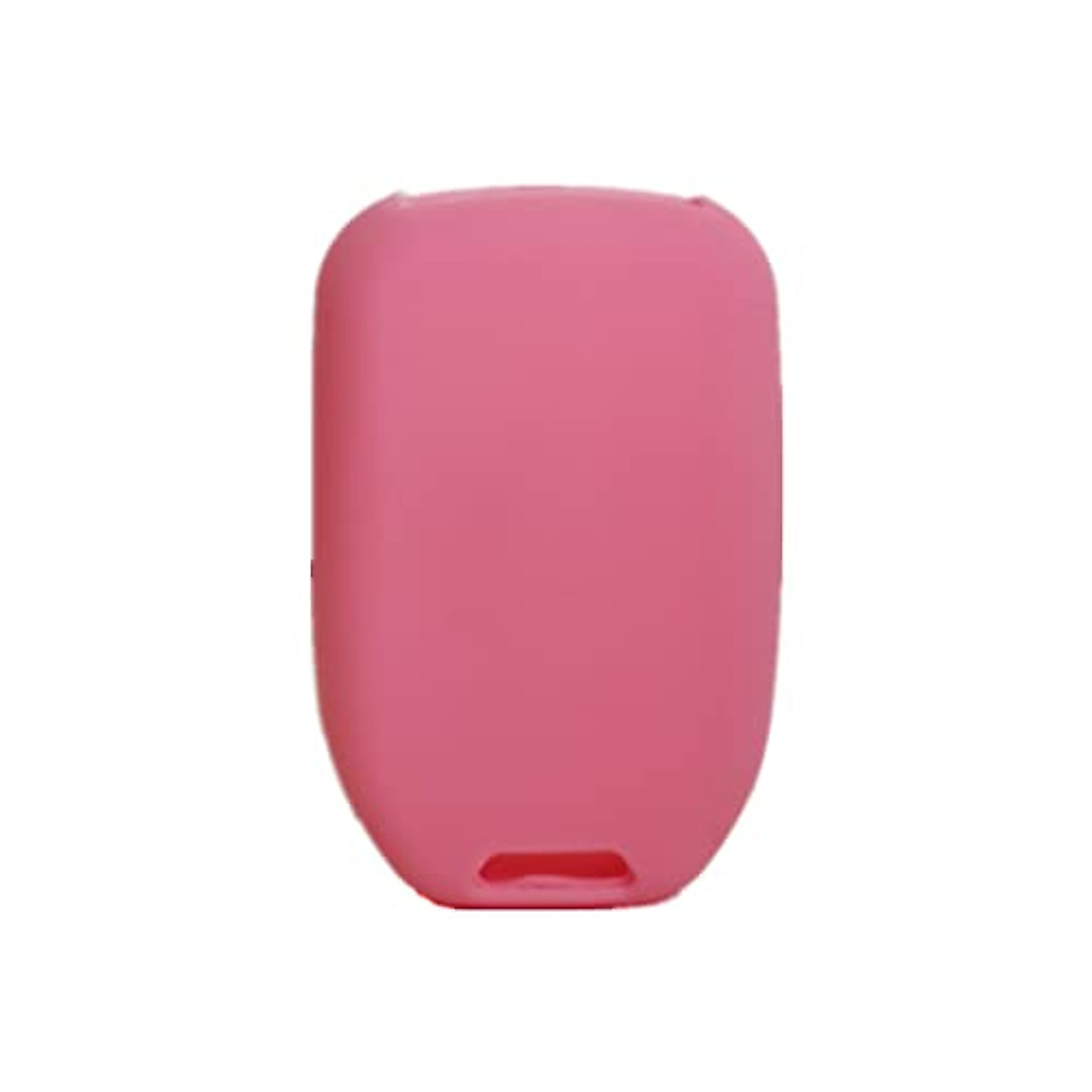 Silicone Smart Key Fob Cover Case Jacket Keyless Entry for Chevrolet Suburban Tahoe GMC Yukon XL HYQ1AA 6 Buttons Pink