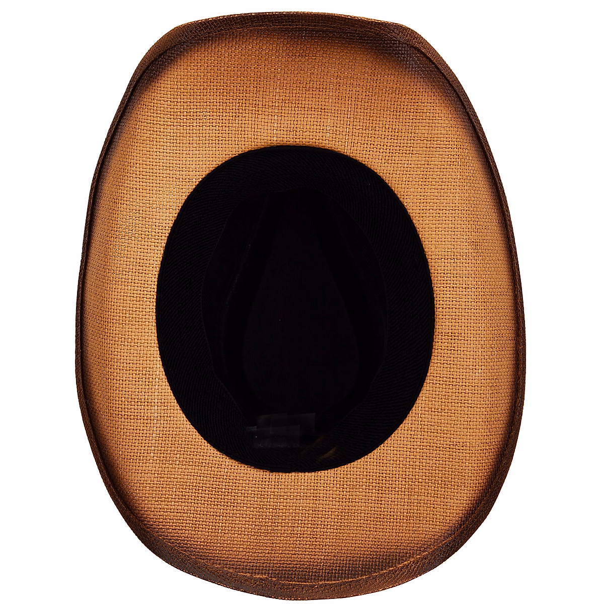 Queue Essentials Men & Women's Woven Straw Cowboy Cowgirl Hat Western Outback w/Wide Brim (Long Horn)