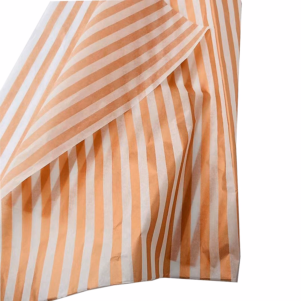 TTLLQQ 120 Pieces Rose Gold Tissue Paper Gift Packaging Bulk, 19.7 * 13.8 inches, Gift Bag Tissue Paper. Holiday Party Decorative Paper, Christmas Wrapping Paper