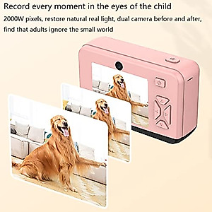 LINXHE Kids Camera Toys for Girls Boys Children Digital Cameras Shockproof Protection Ideal Christmas Birthday Gifts for Girl boy with 32GB Memory Card (Color : Blue)