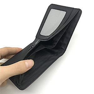 VYULE The Rising of The Shield Hero Wallet Slim Bifold Wallet Anime Cartoon Cosplay PU Leather Short Purse Credit Card Holder Organizer