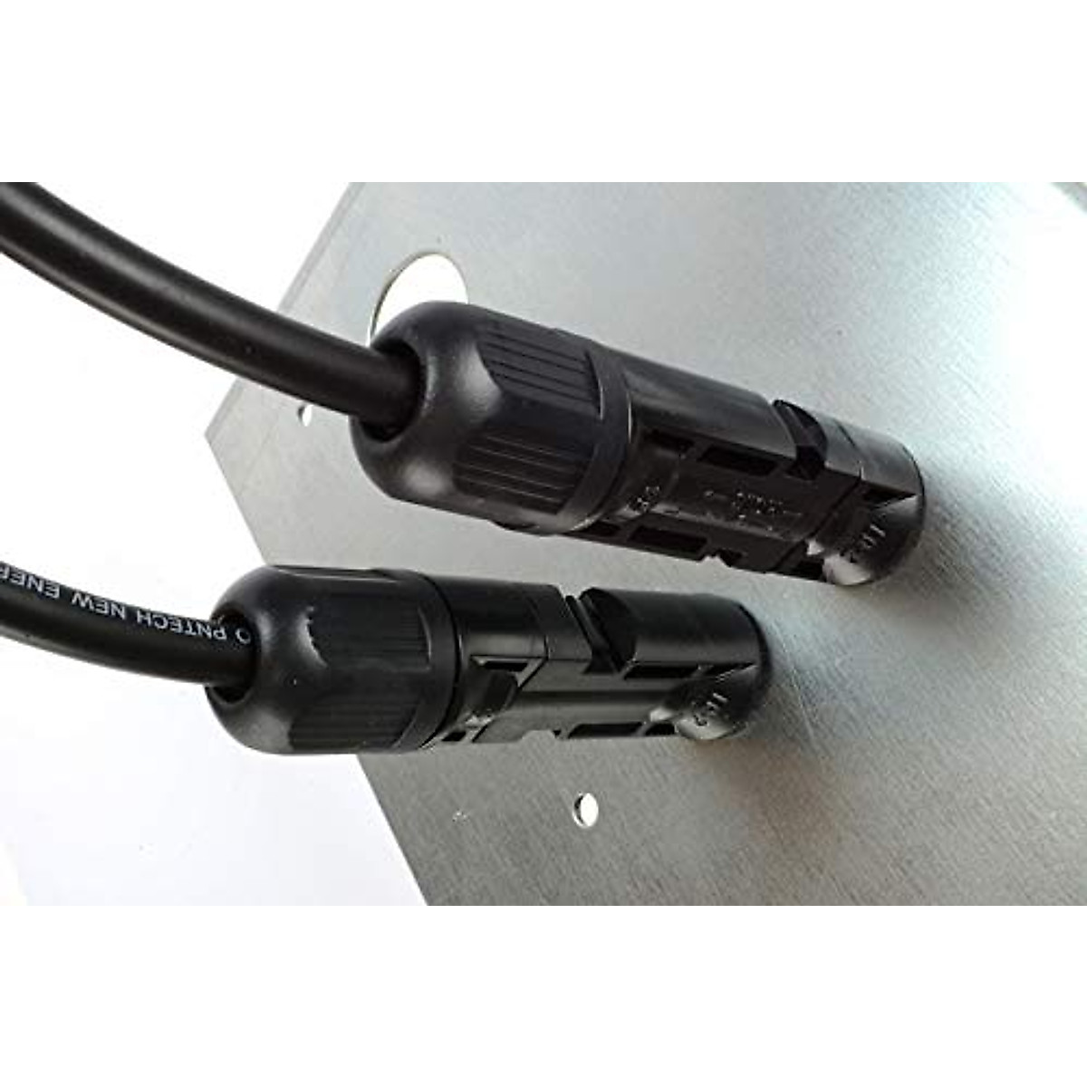 TEMCo 30A Solar Panel PV Cable Direct Box Connector Screw (2 Pair M/F)