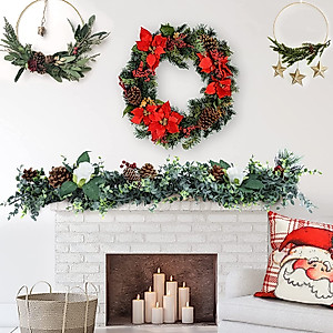 Outuxed 12pcs Dream Catcher Rings Gold Metal Hoops Craft Hoops Macrame Creations Rings Supplies for Crafts, 6 Sizes