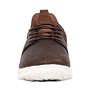 Deer Stags unisex child Betts Jr Sneaker, Dark Brown, 3.5 Big Kid US