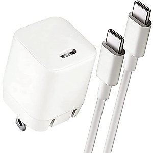 30W USB-C Charger for Google Pixel 6/7 with 6.6Ft Cable - GaN III Foldable Portable Fast Charging for Google Pixel 7/7 Pro/6/6 Pro/5/5 Pro, Pixel Buds, Pixel Stand and More