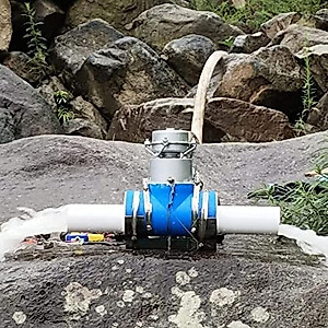 220V 1000W Hydroelectric Generator Water Turbine Generator Outdoor Micro Hydro Magnet Full Copper Core Single Phase Generator