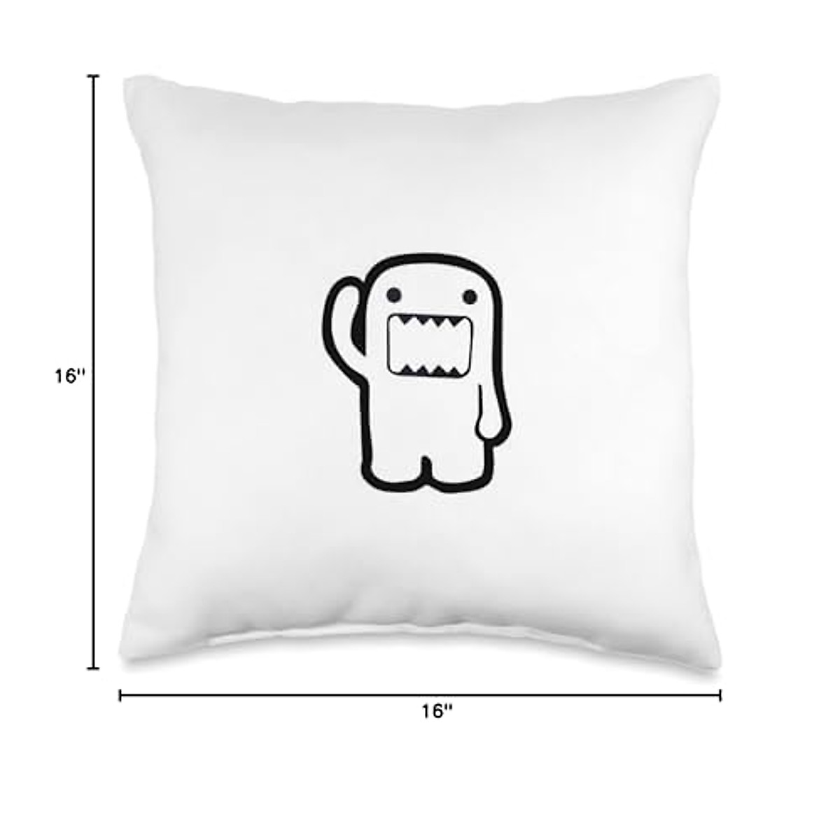 DOMO-KUN design| JDM DOMO-KUN- Gifts phone holder and case Throw Pillow
