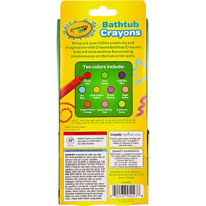 Crayola Bathtub Markers with 1 Bonus Extra Markers AND Crayola Bathtub Crayons with 1 Bonus Extra Crayons