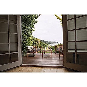 Classic Accessories Ravenna Water-Resistant 25 x 22 x 4 Inch Outdoor Back Cushion Slip Cover, Patio Furniture Cushion Cover, Dark Taupe