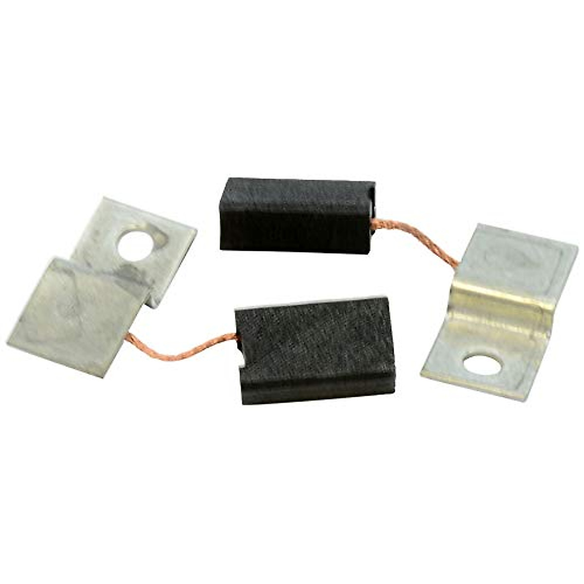 Buildalot Universal Carbon Brushes bu_8719468495663 for Bosch & Spit Powertools - 0.25x0.39x0.67'' - 6.3x10x17mm - Replaces original parts 1.617.014.108