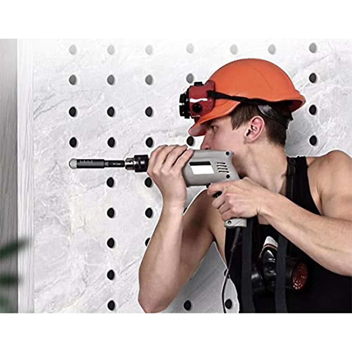 Szliyands Dry Diamond Drill Bits Set 2 Packs for Granite Porcelain Tile Ceramic Marble Size (10mm), with Quick Change Hex Shank Diamond Drill Bits