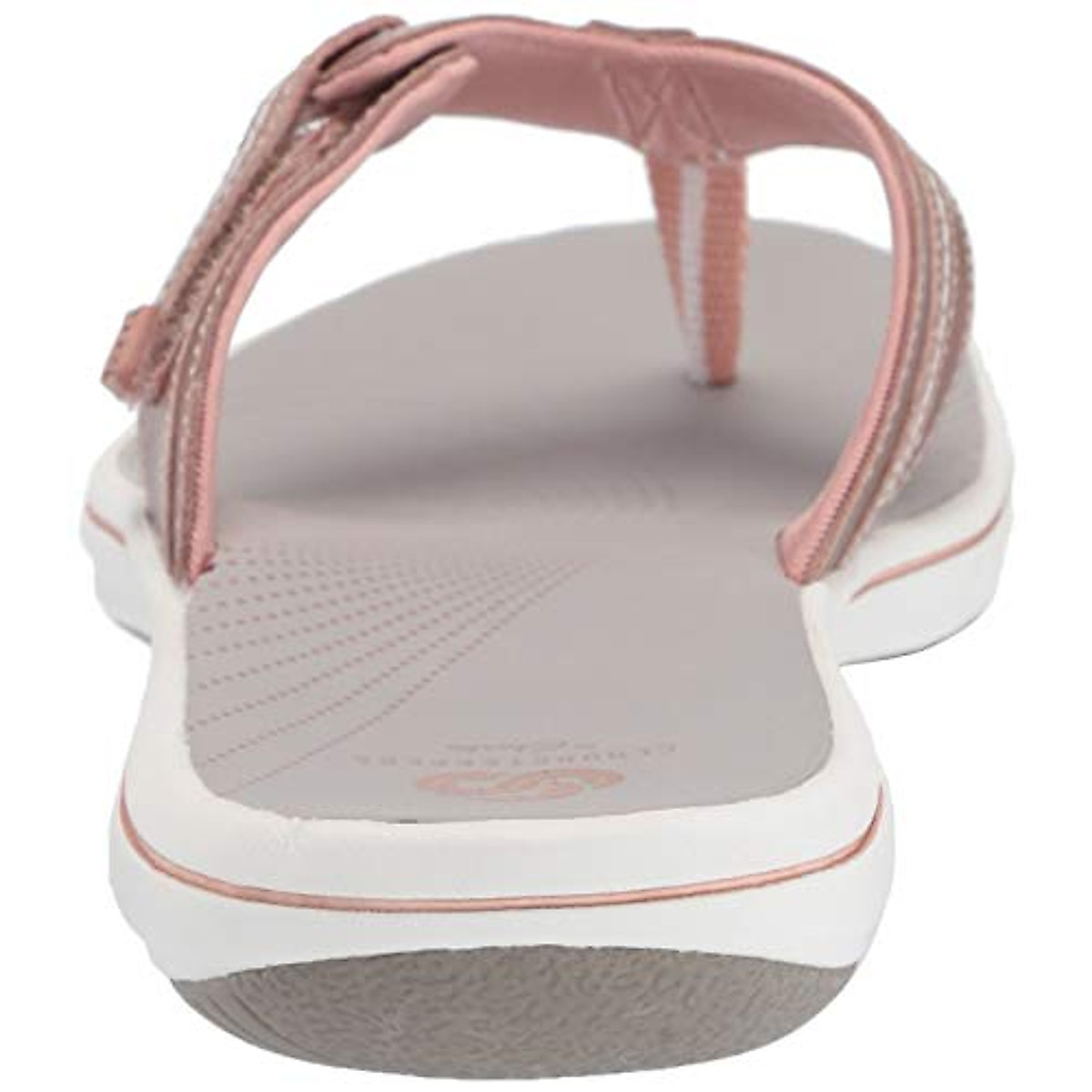 Clarks Women's Brinkley Jazz Flip-Flop rose gold 070 M US