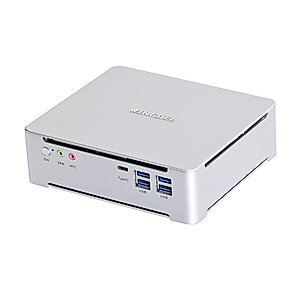 KINGDEL Mini Desktop PC, Intel Core i7 7th Gen. 4 Cores Max 3.9Ghz CPU, 16GB DDR4 RAM 1TB NVMe SSD, 4K: 4096X2304, HD, DP, Type-C, W-11 Pro