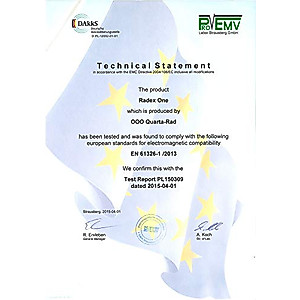 RADEX ONE Personal RAD Safety"Outdoor Edition" High Sensitivity Compact Personal Dosimeter, Geiger Counter, Nuclear Radiation Detector w/Software