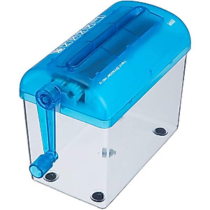 (One Piece of Correspondence Folded A4 Portrait, Straight Cut, Capacity 1.5L, Cut Number) SANWA Supply Hand Shredder PSD-12 (Japan Import) by Sanwa