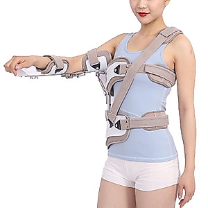 WILLQ Shoulder Abduction Immobilizer for Dislocation Fracture Sprains Elbow Arm Injury Recovery ​for Rotator Cuff Surgery Broken Arm for Collar Bone Rotator Cuff Shoulder Injury
