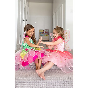 Little Adventures Butterfly Fairy Dress Up Costume (Medium (Age 3-5)) - Machine Washable Child Pretend Play and Party Dress (wings sold separately)