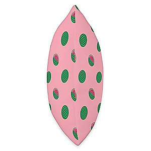 Summer Watermelon Co Cute Pink Watermelons Summer Pattern for Women or Girls Throw Pillow, 16x16, Multicolor