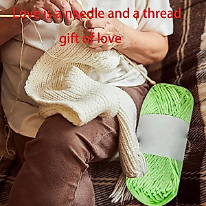 5 Rolls Glow in The Dark Yarn, Glow Yarn, 2023 DIY Glow in The Dark Yarn for Crochet, Glow in Dark Yarn for Holiday Gifts Scarves, Shawls, Sweaters, Hats (5 Colors)