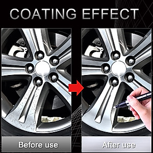 Artugn 6Pcs Oil-based Chrome Mirror Markers - Silver & Gold Permanent Metallic Markers for Model Painting, DIY Projects - Waterproof, Reflective Gloss Pens