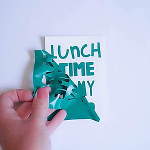 Permanent Adhesive Vinyl Starter Pack of 12 in x 6 ft Rolls for Cricut, Silhouette, Craft Cutters, Decals, Stickers, Waterproof by Craftables (32 Rolls)