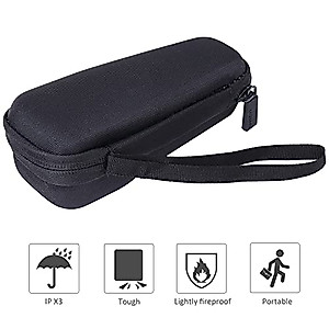 co2CREA Hard Case Replacement for Zoom H1n H1 Digital Handy Recorder (Black Case)