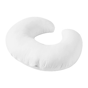 ESEN Baby Nursing Pillow and Body Positioner for Breast Feeding and Bottle Feeding, Naked Ultra Soft Baby Breastfeeding Pillows for More Support for Mom and Baby (Naked Pillow)
