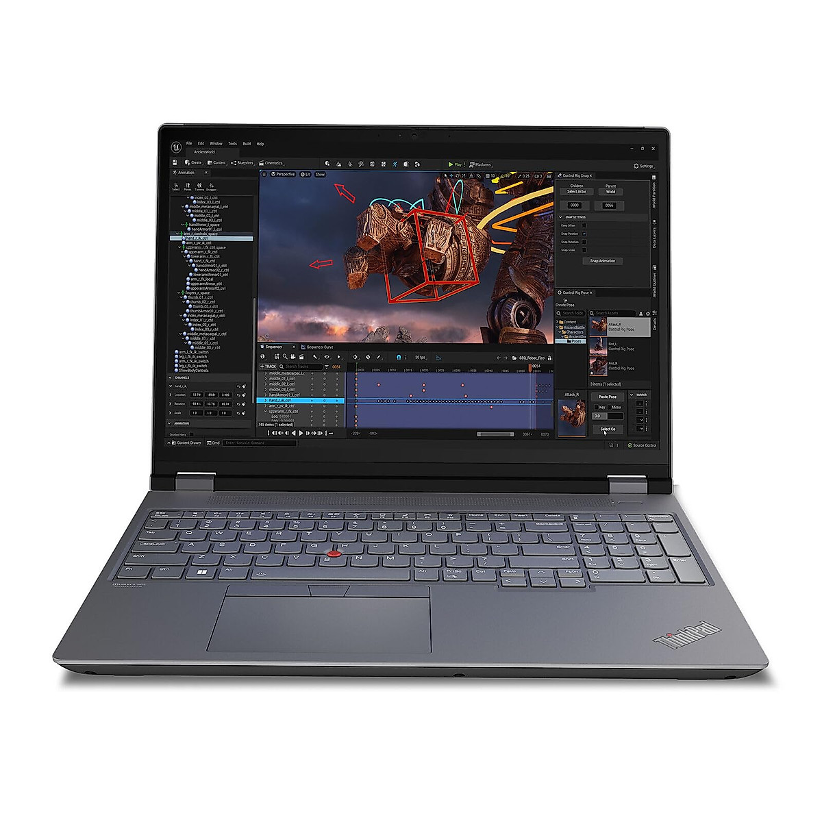 Lenovo ThinkPad P16 Gen 2 Intel Core i9-13980HX, 24C, 16" WUXGA (1920 x 1200), IPS, 300 nits, 128GB RAM, 4TB SSD, NVIDIA RTX 2000 Ada, Backlit KYB, Fingerprint Reader, Windows Pro