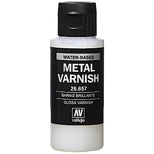 Vallejo Gloss Varnish Metal, 60ml