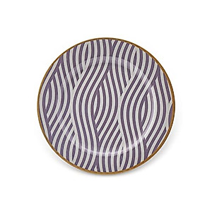 KARACA Botanica 18-Piece Breakfast Service Table Service, Stoneware Crockery Set, Unique Design, Practical, Serving Plates, Cake Plate, Boat Plate