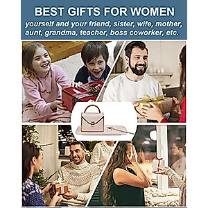 Roaqua Coffee Mug,Tea Cup Set,Coffee Cups Ceramic Travel Mug,Handbag Shaped Mug With Saucer And Spoon,Halloween Mugs With Gift Box For Women(Pink)