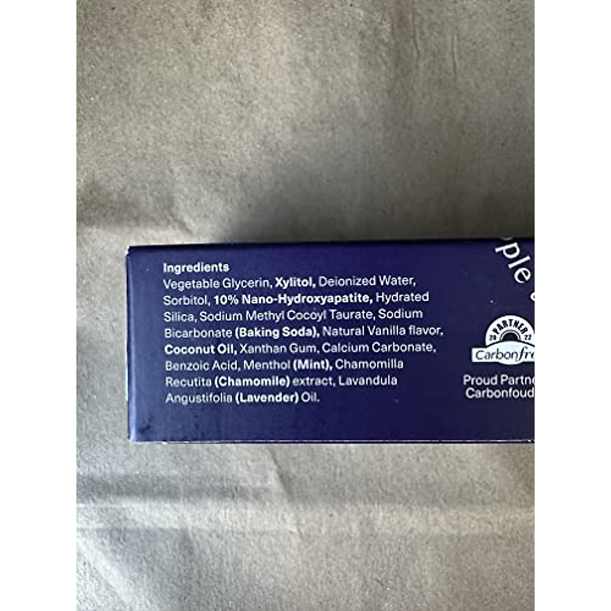 ELIMS Reflection Toothpaste 2 Pack - Lavender Vanilla Mint & Pineapple Orange Mint Flavor - Natural Toothpaste for Whitening & Sensitive Teeth - Nano-Hydroxyapatite & Xylitol - Fluoride Free - 2 x 4oz