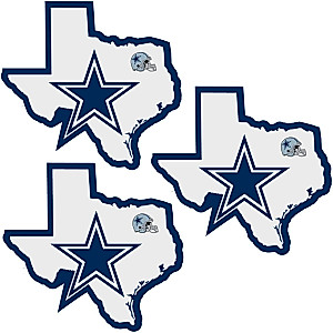 Siskiyou Sports NFL Fan Shop Dallas Cowboys Home State Decal One Size Team Color 10.00" x 0.25"