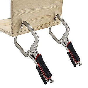 Monster & Master Pocket Hole Clamp, Right Angle Clamp For Woodworking and Pocket Hole Joinery, 11 inch, 2 Pack, MM-WWC-003x2.