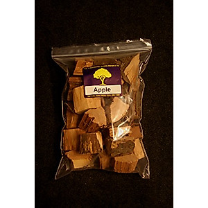 J.C.'s Smoking Wood Chunks - 4 PK Gallon Sized Bag of Apple, Maple, Mulberry, Wild Black Cherry