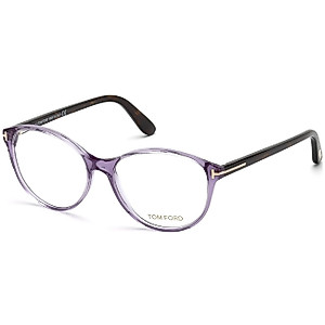 Tom Ford - FT 5403, Round, ACETATE/SILVER, women, LILAC (078 A), 54/15/140