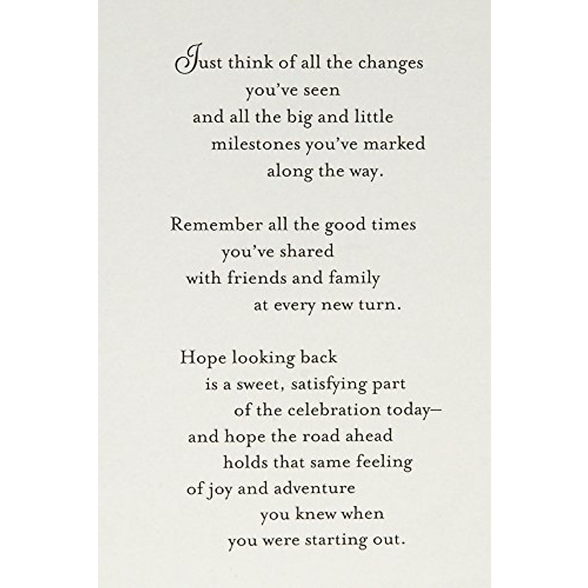 Hallmark 50th Anniversary Card (Roses)