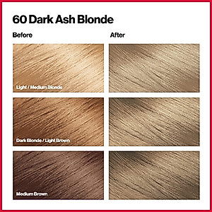 REVLON COLORSILK DARK ASH BLONDE #60 HAIR COLOR