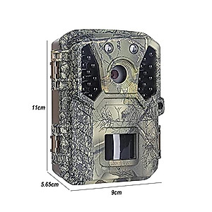 rouroumaoyi Tracking Camera Hunting Camera 20MP 1080P Motion Digital Infrared IP66 Waterproof 0.2S Trigger Speed Trail Camera for Wildlife Watching