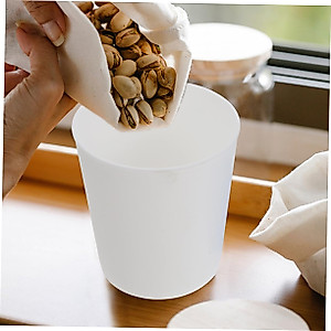 LABRIMP Multifunctional Ice Cream Buckets Reusable Yogurt Bowls Silicone Dessert Cups Storage for Kitchen