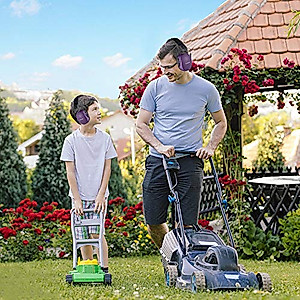 HUARUI Noise Reduction Ear Muffs for Hunting, Shooting Ear Protection Headphones Fits for Adults to Kids Hearing Protection Ear Muffs Noise Cancelling Ear Protector