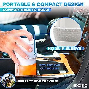 Bionic Blade Personal Blender 26.5 oz, with Extra Shaker and Lid, Cordless, Air Tight, Rechargeable 18,000 RPM Portable Blender for Shakes, Smoothies, Juice and Sauces 8.6”