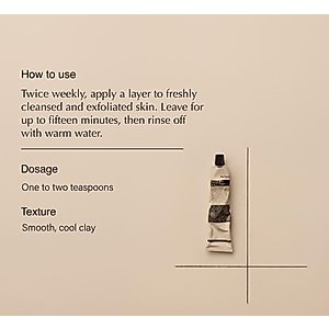 Aesop Parsley Seed Cleansing Masque - Clay-Based Formulation for a Gentle, Deep Cleanse - Enhanced with Aloe Vera and Botanical Extracts - 2.3 oz